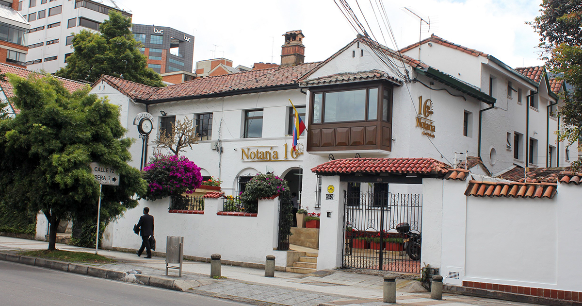 Notaría 16 de Bogotá ahora ofrece trámites virtuales - Capital