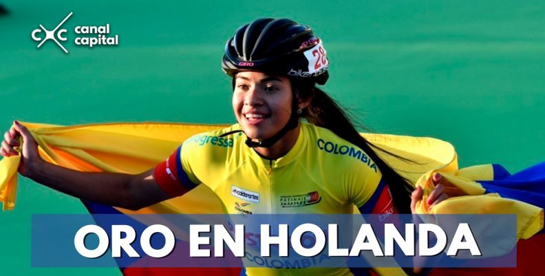 La bogotana Gabriela Rueda se lució en Mundial de Patinaje de Holanda ...