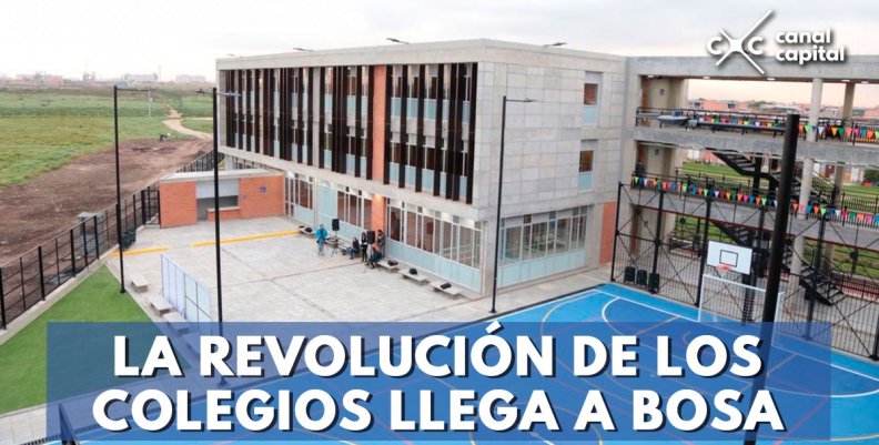El nuevo colegio en Bosa que transformará la vida de 515 estudiantes ...