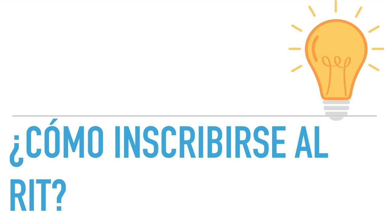 ¿Cómo solicitar el RIT? - Capital