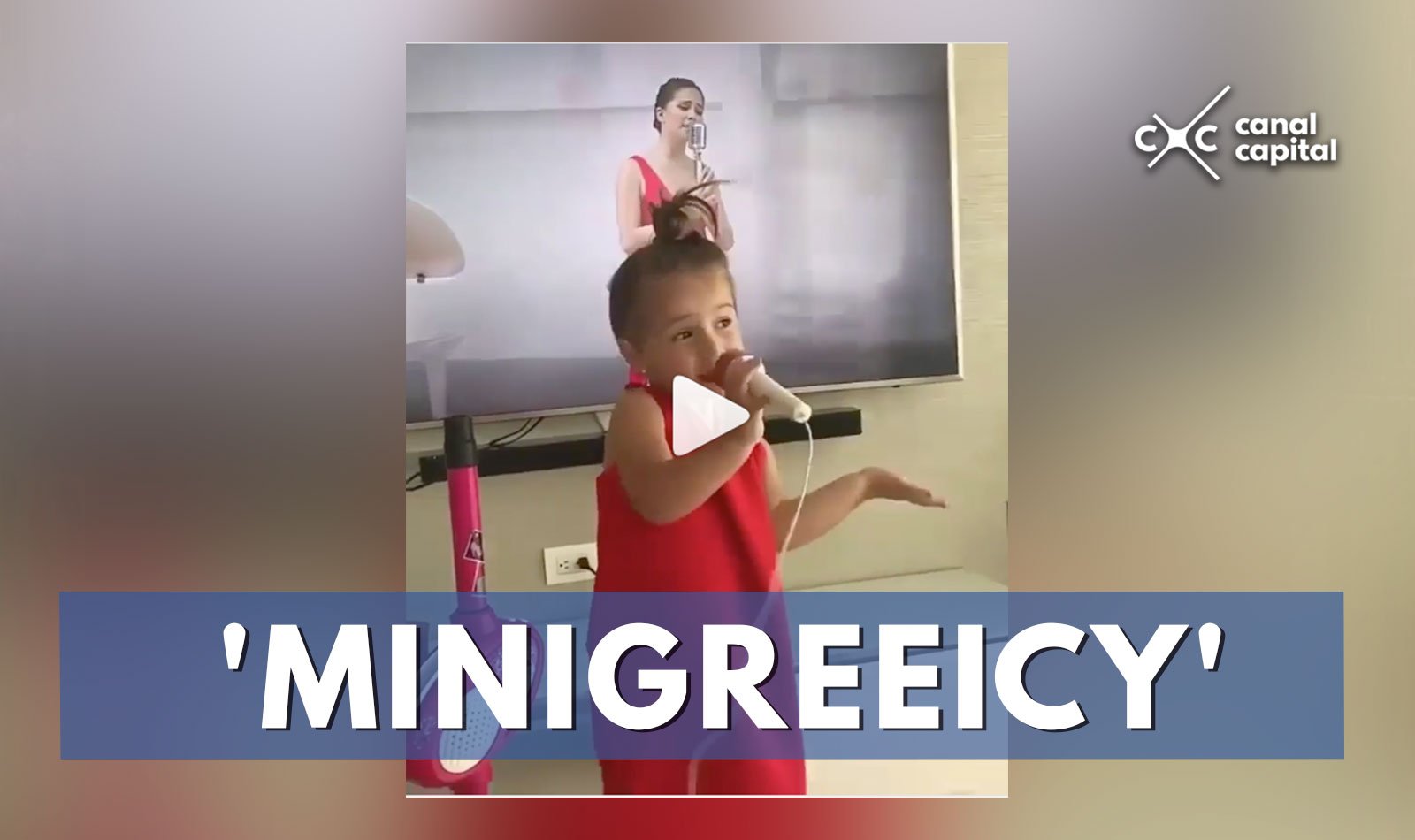 Niña imita a Greeicy Rendón y se vuelve famosa en redes sociales - Capital