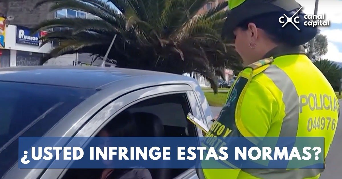 Las 5 infracciones viales más frecuentes en lo que va del 2019 - Capital